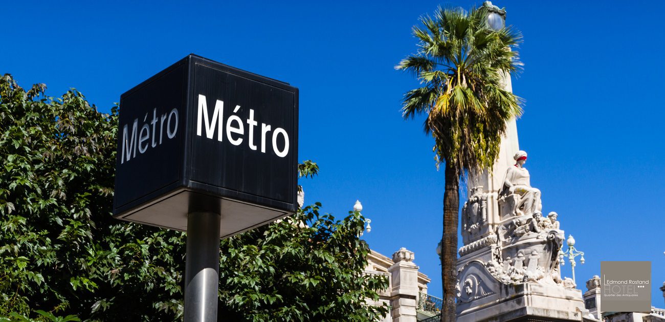 Guide du métro de Marseille, carte plans et tarifs - Hôtel Edmond Rostand